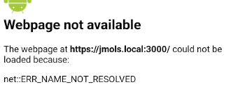 Android emulator access to local server · Jeroen Mols